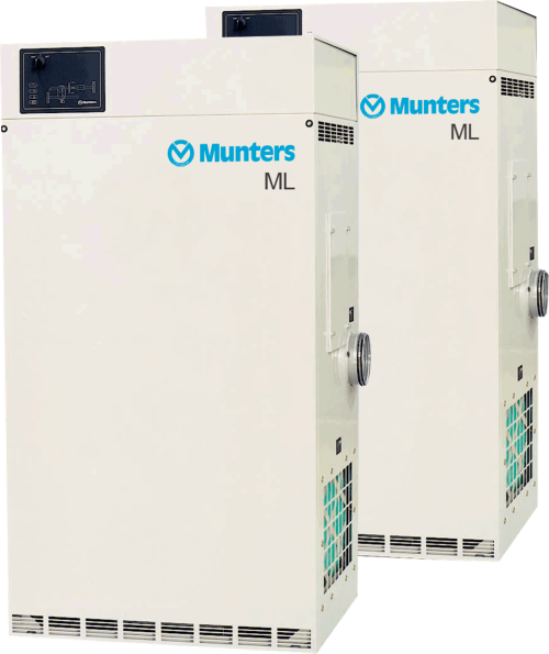 Munters ML sorozat levegőszárító - Levegőszárítás - Ipari légkezelő ...
